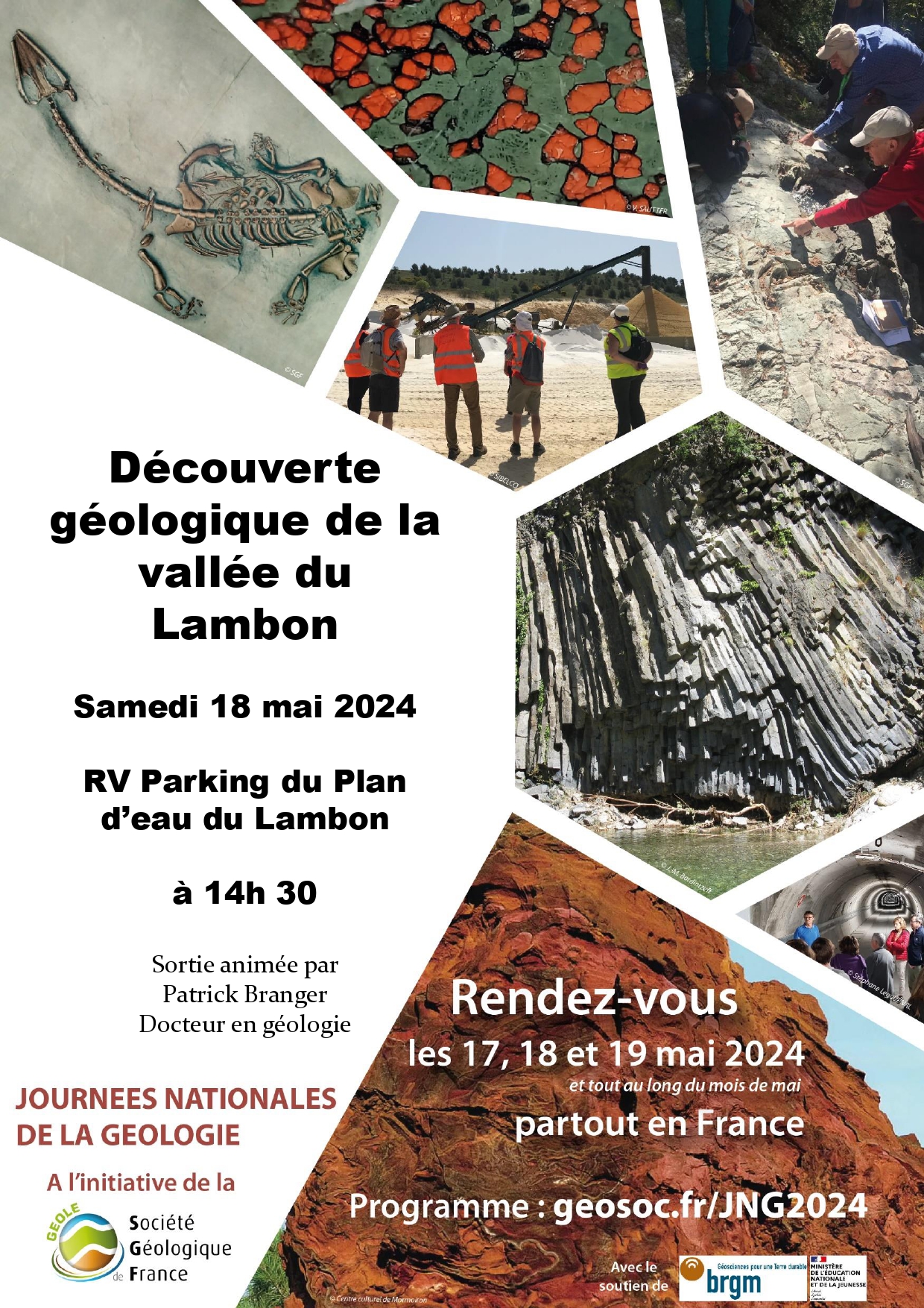 Découverte géologique de la vallée du Lambon – Aigondigné